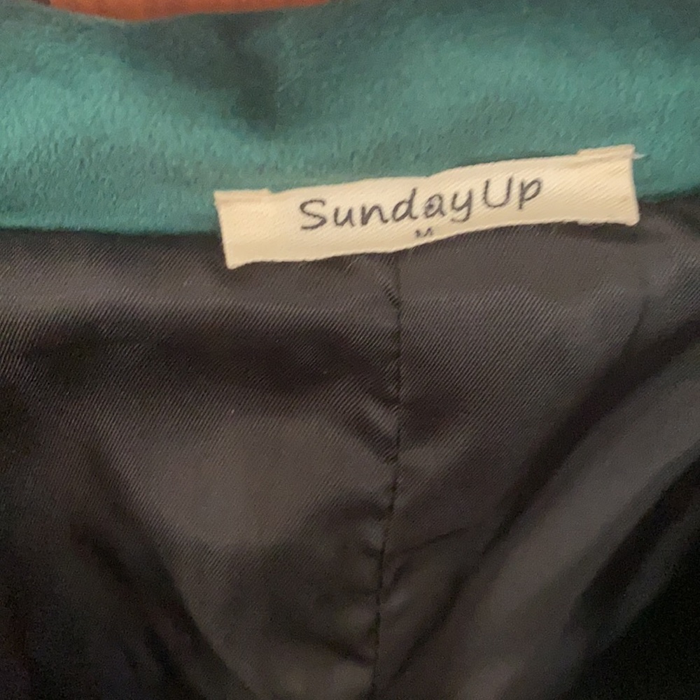 Sunday Up Emerald Green Velvet Blazer - Gem